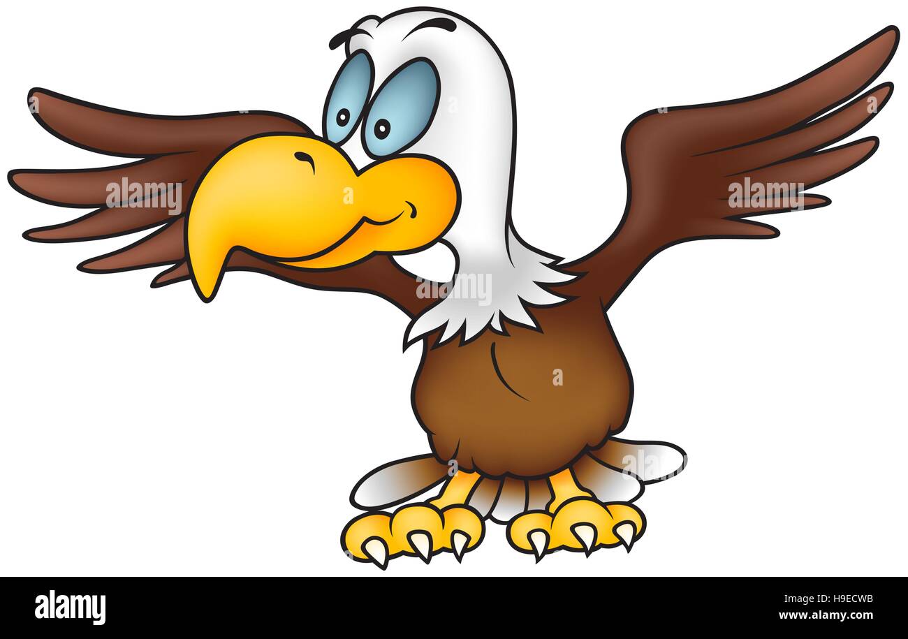 Flying Eagle Cartoon