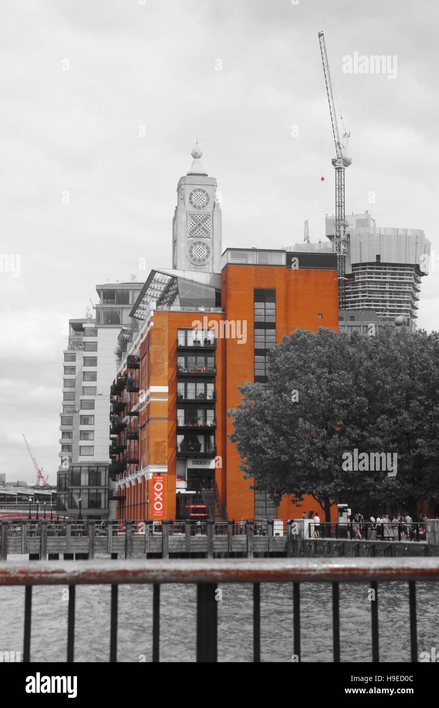 The Oxo Tower. London Stock Photo - Alamy