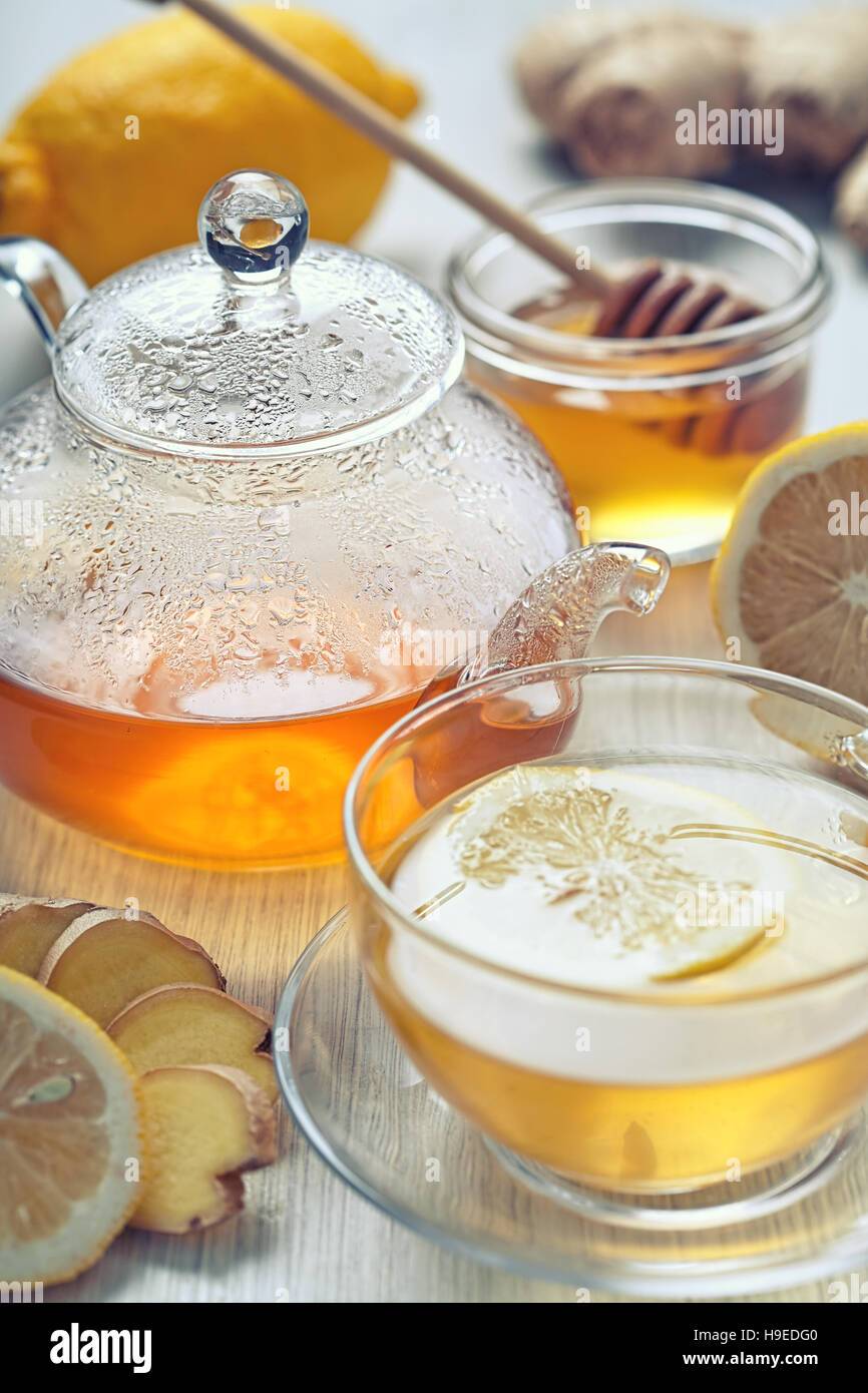 Ginger tea hi-res stock photography and images - Alamy