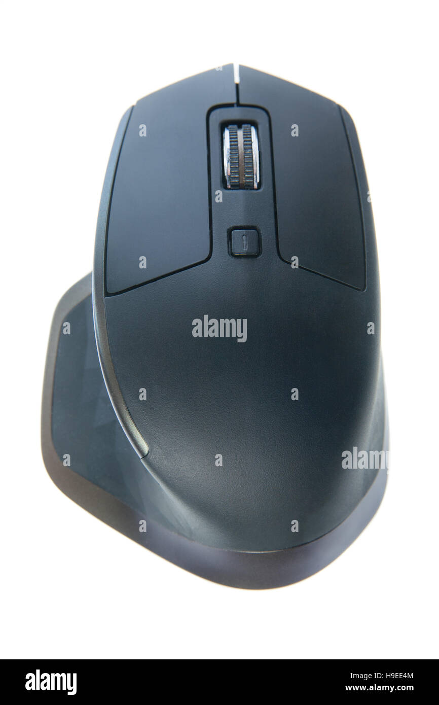 Wireless computer mouse. Isolated on white background Stock Photo - Alamy