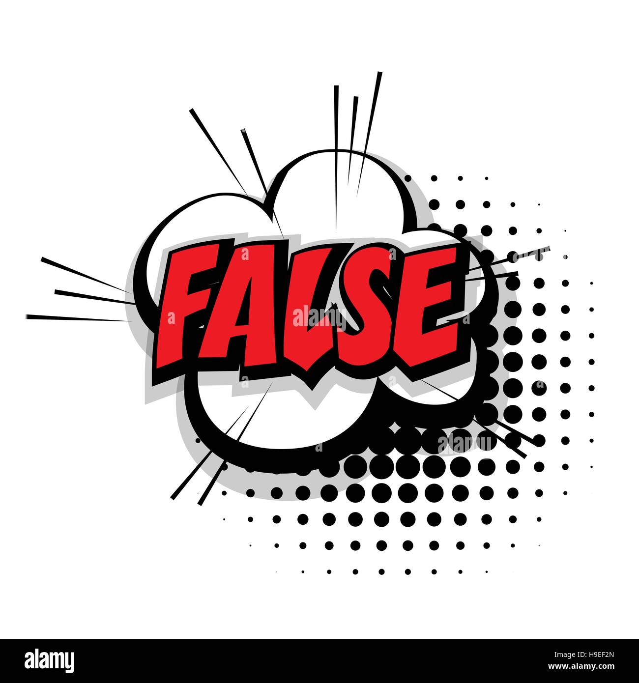 False symbol hi-res stock photography and images - Alamy
