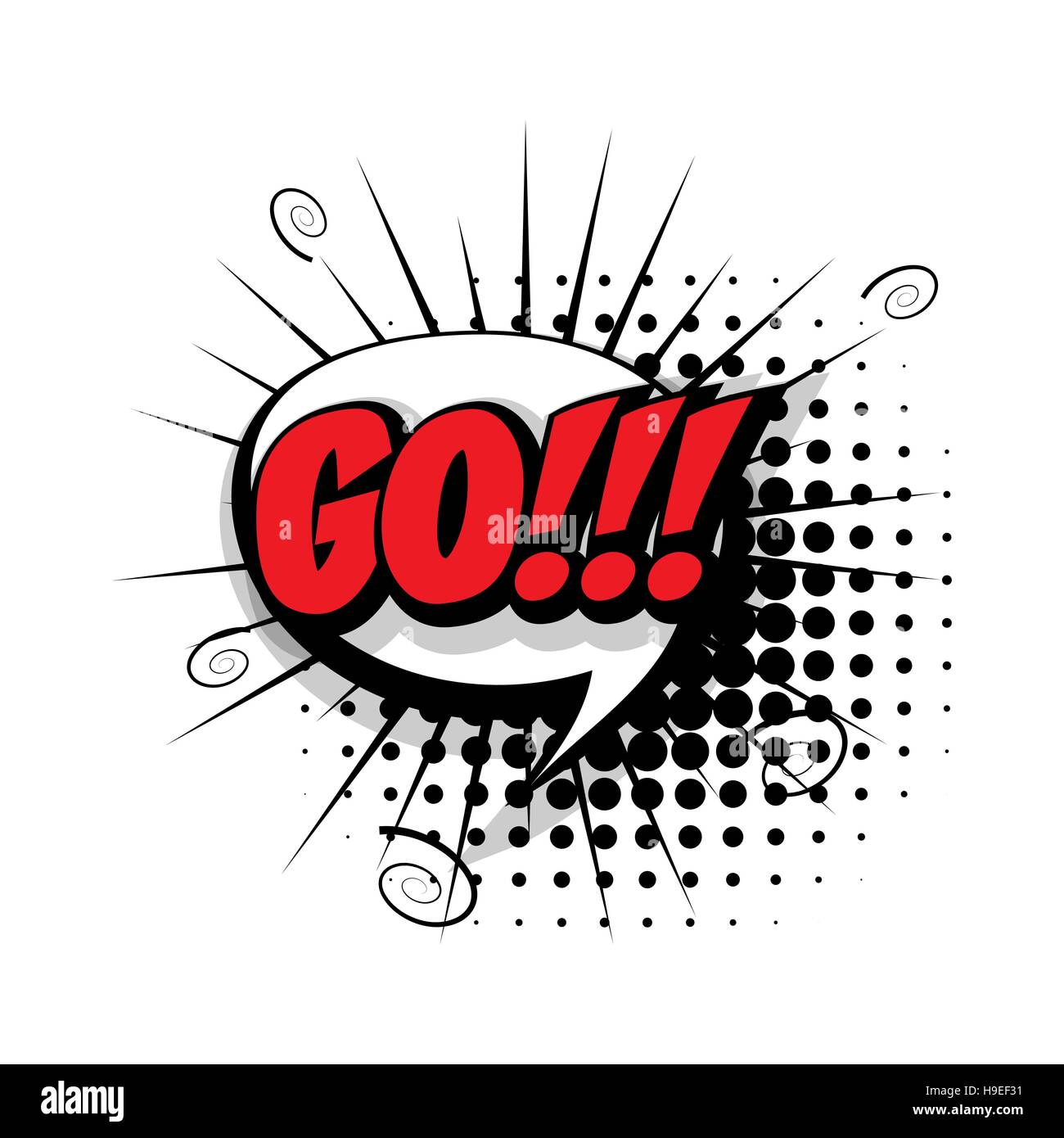 Black go Stock Vector Images - Alamy