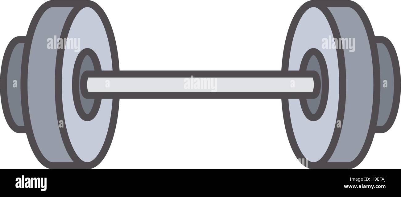 Weight icon. Healthy lifestyle fitness and sport theme. Isolated design ...