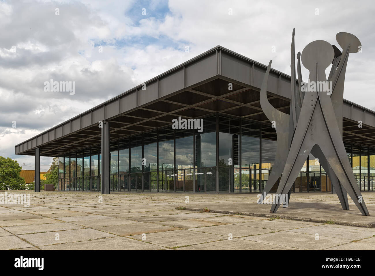 BERLIN, GERMANY - JULY 2015: Neue Nationalgalerie, also known as New ...