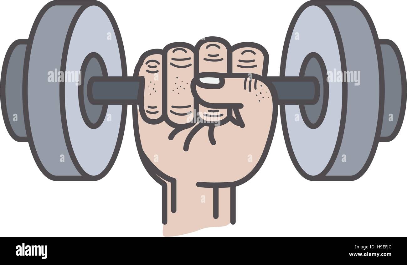 Weight icon. Healthy lifestyle fitness and sport theme. Isolated design ...