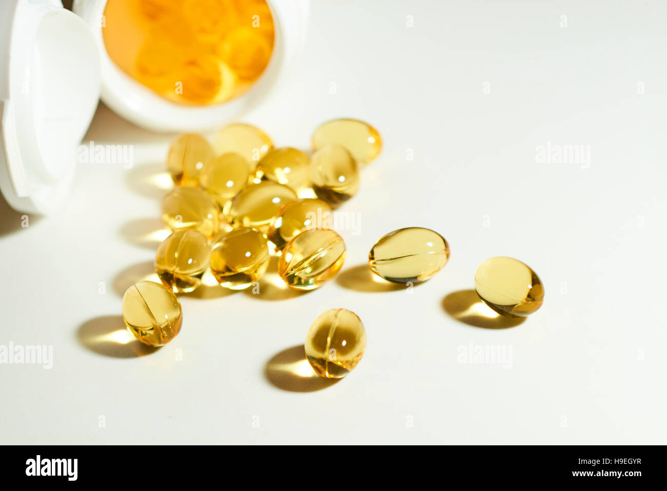 Bead Cod Liver Oil Stock Photo - Alamy