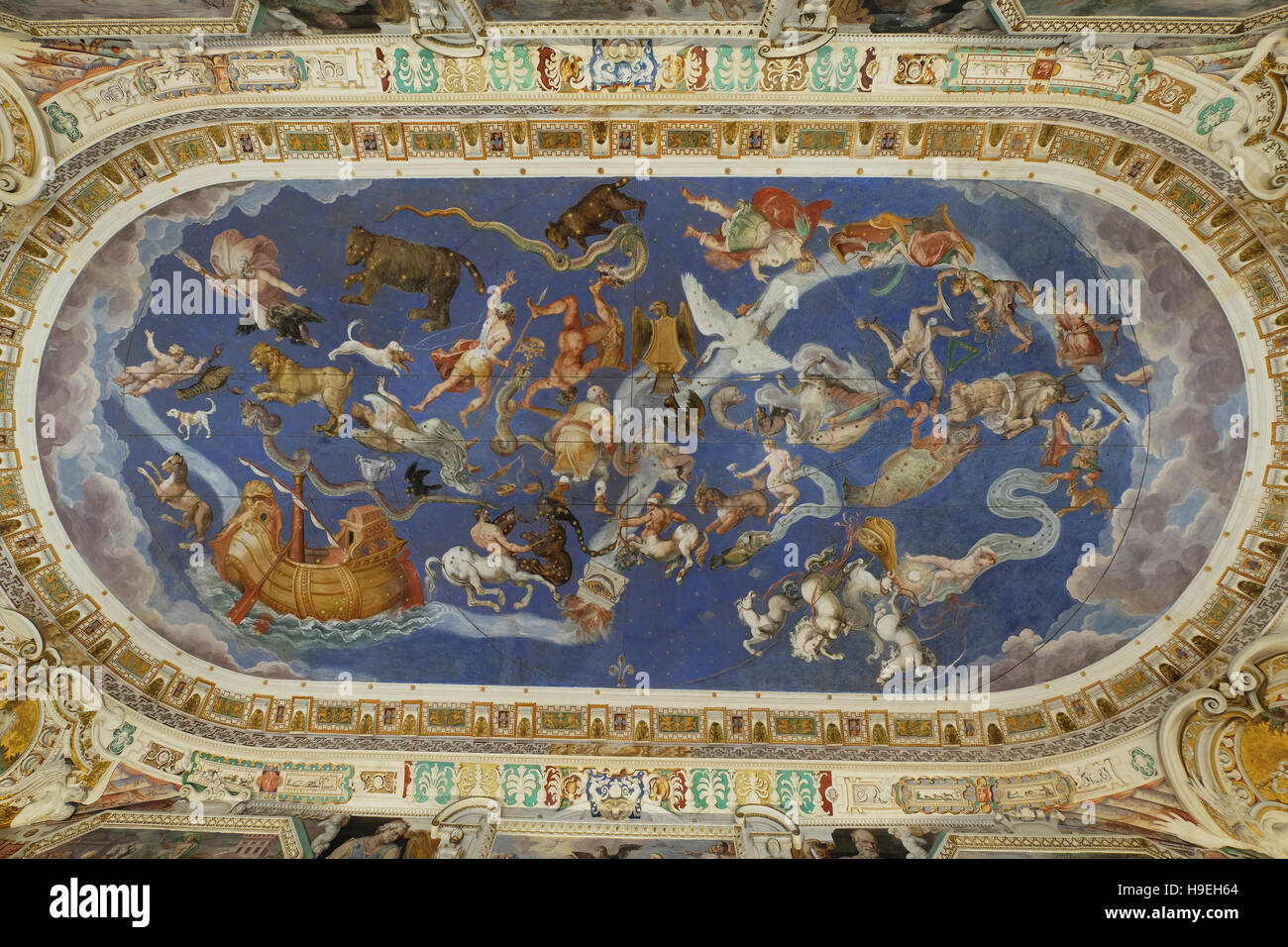 Sala del mappamondo hi-res stock photography and images - Alamy