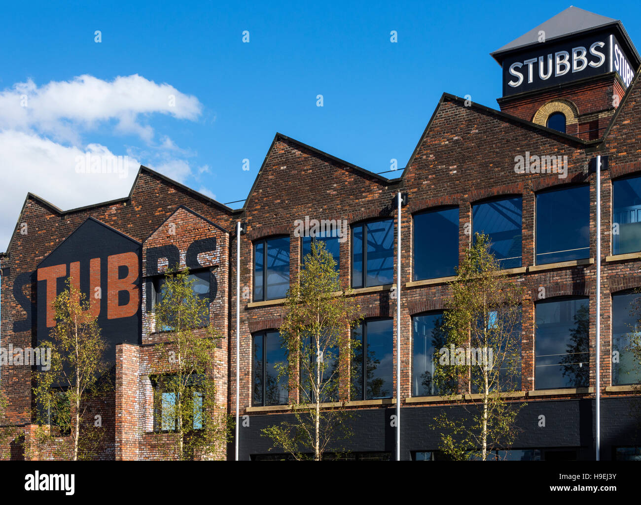 Stubbs Mill, a 19th century building now refurbished as modern office ...