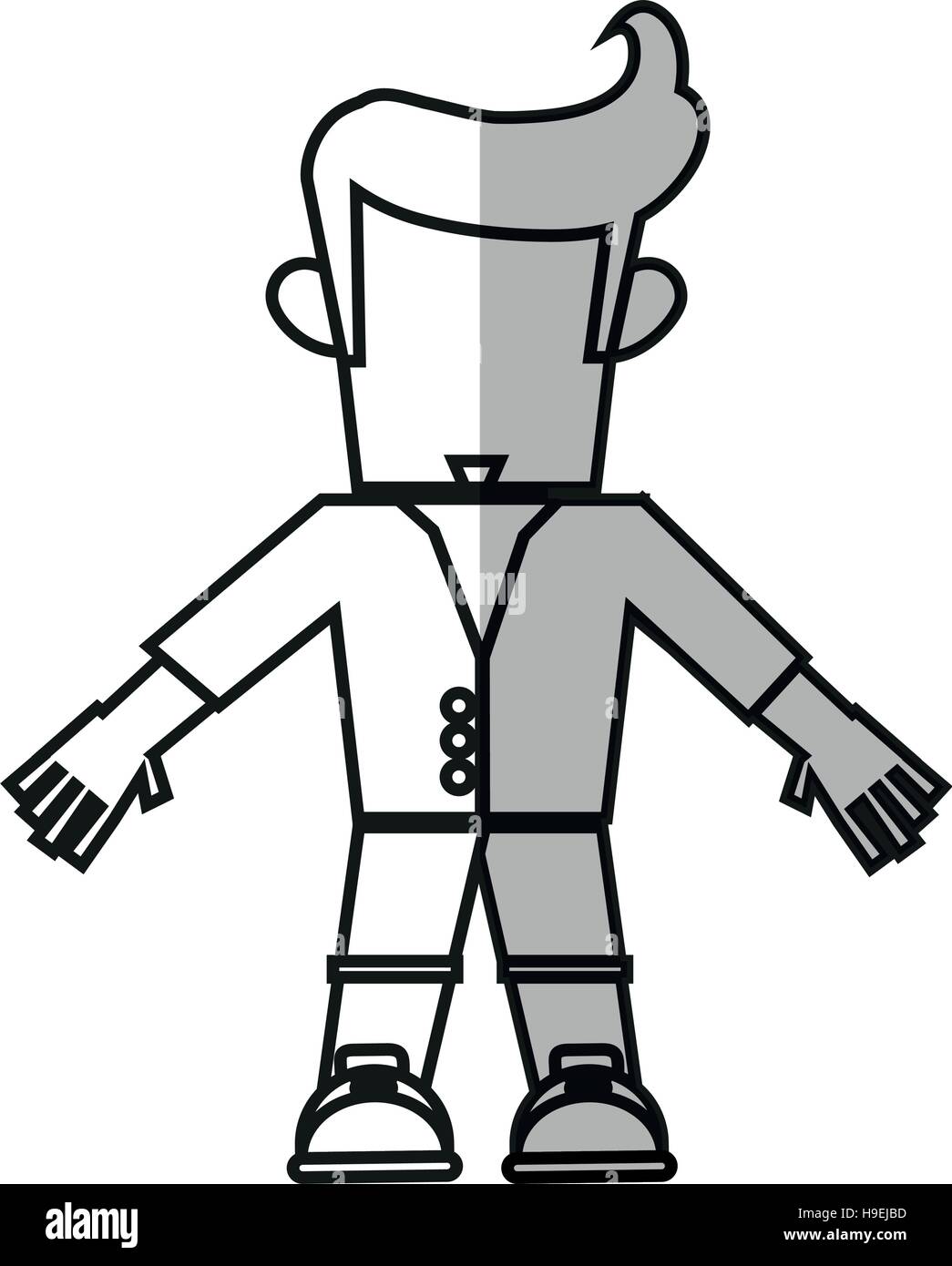 Isolated man design Stock Vector Image & Art - Alamy