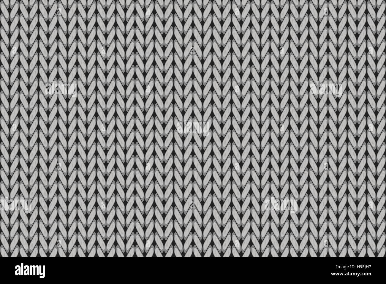 Knit pattern. wool seamless background. vector Stock Vector Image & Art ...