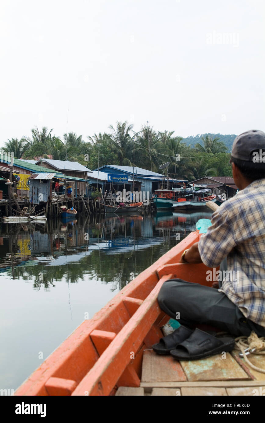 The fishing village of Prek Svay on Koh Rong, at 78 square kilometers ...