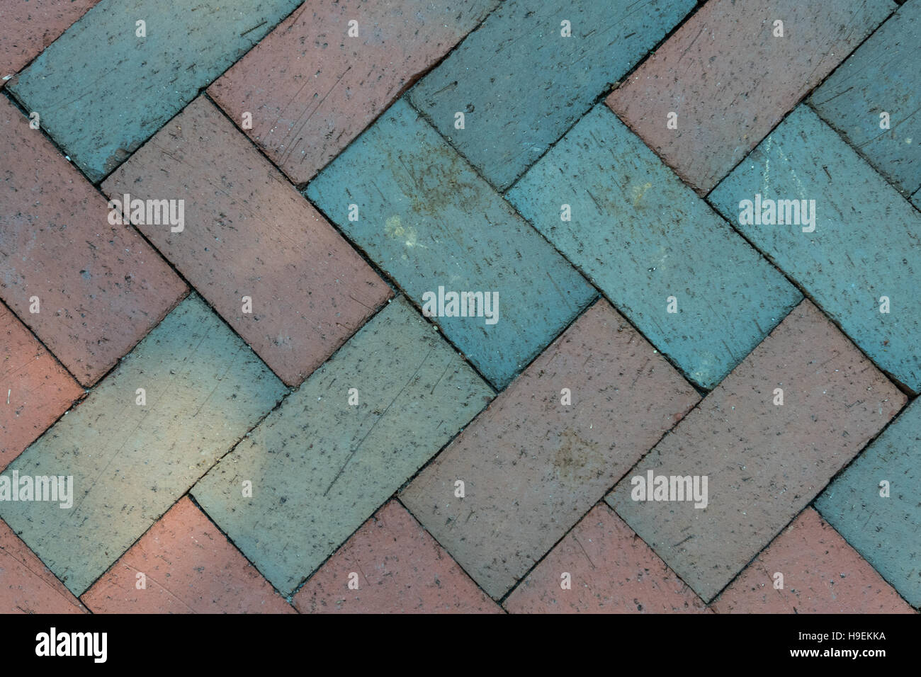 Chevron brick pattern on pedestrian hi-res stock photography and images ...