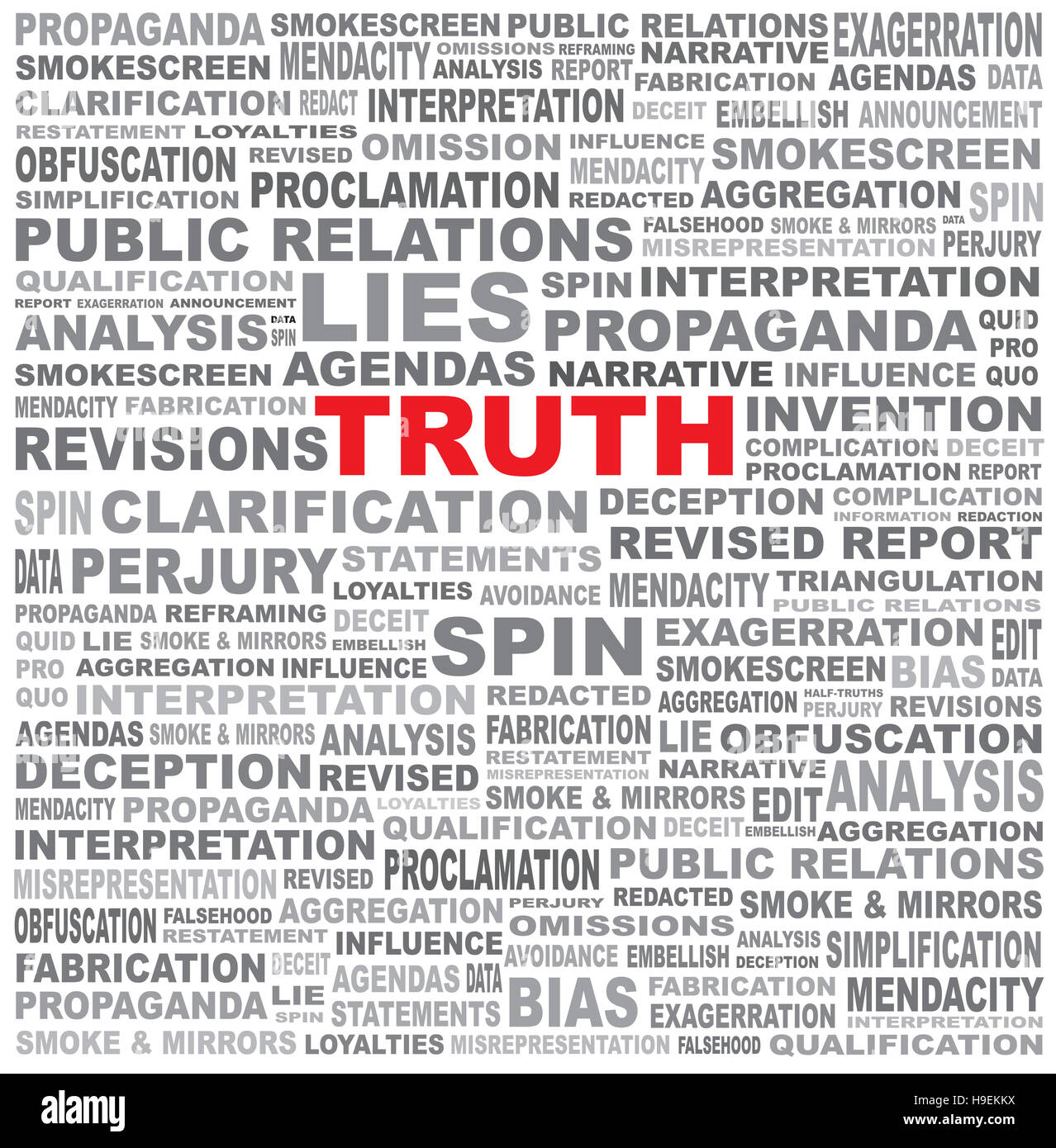 Truth hi-res stock photography and images - Alamy