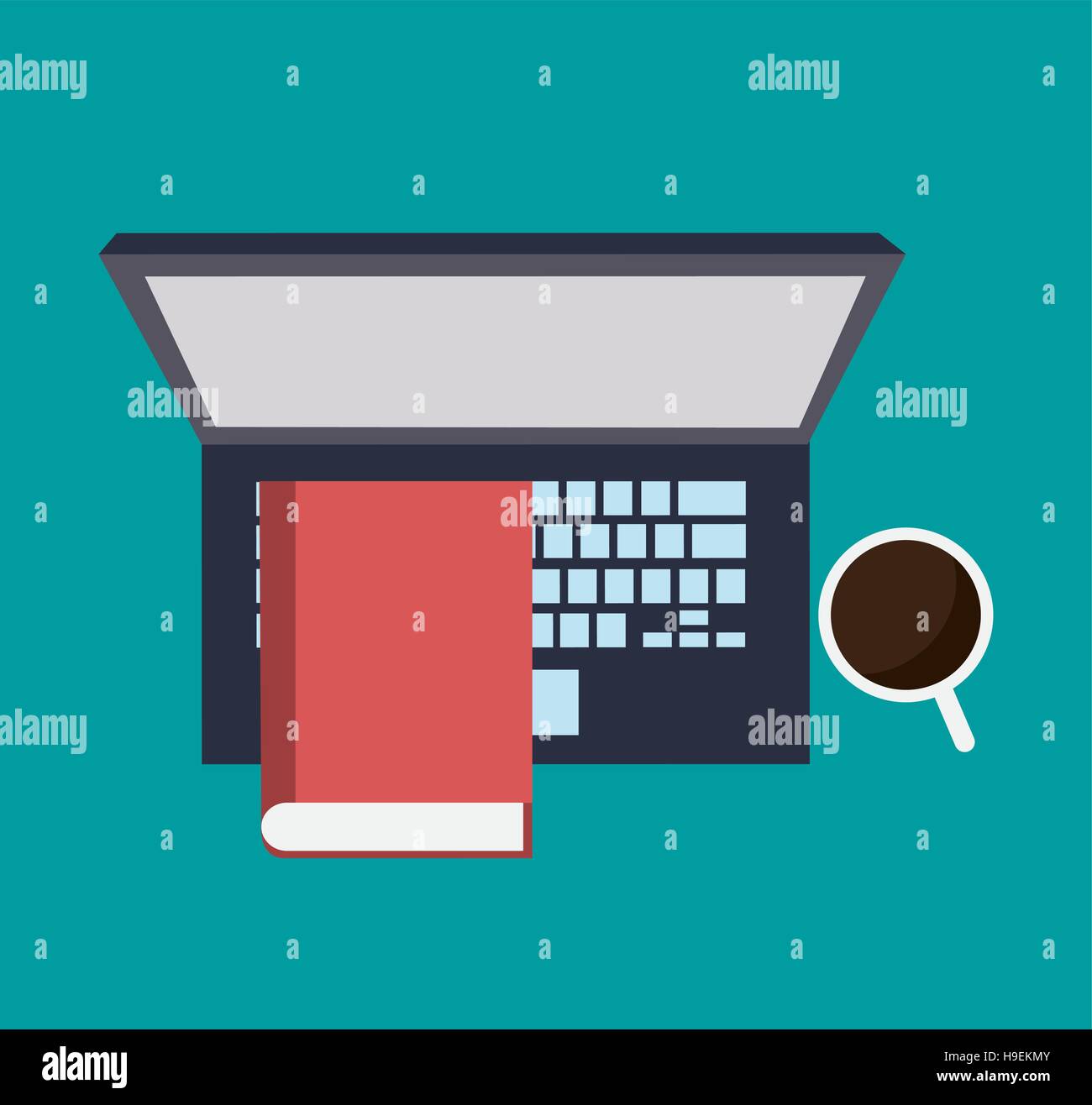 Book interaction Stock Vector Images - Alamy