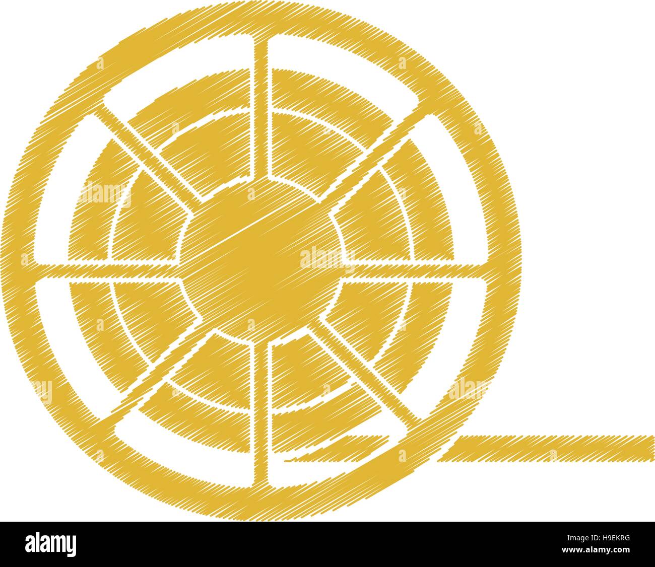 Isolated film reel design Stock Vector Image & Art - Alamy