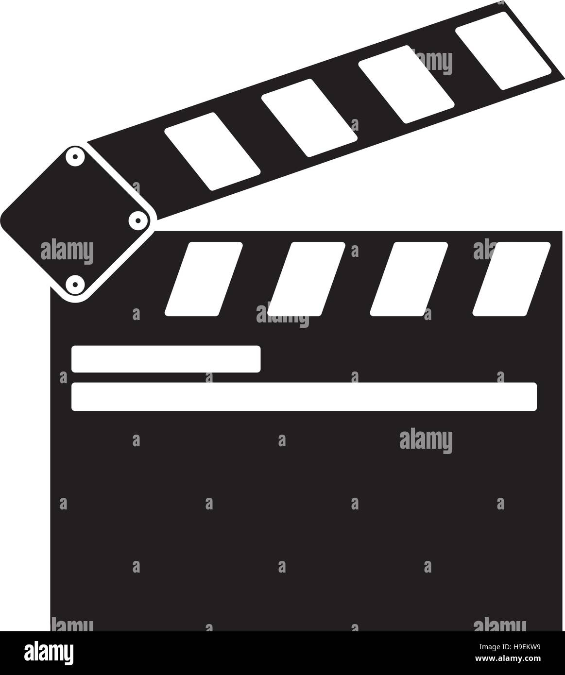 Isolated clapboard design Stock Vector Image & Art - Alamy