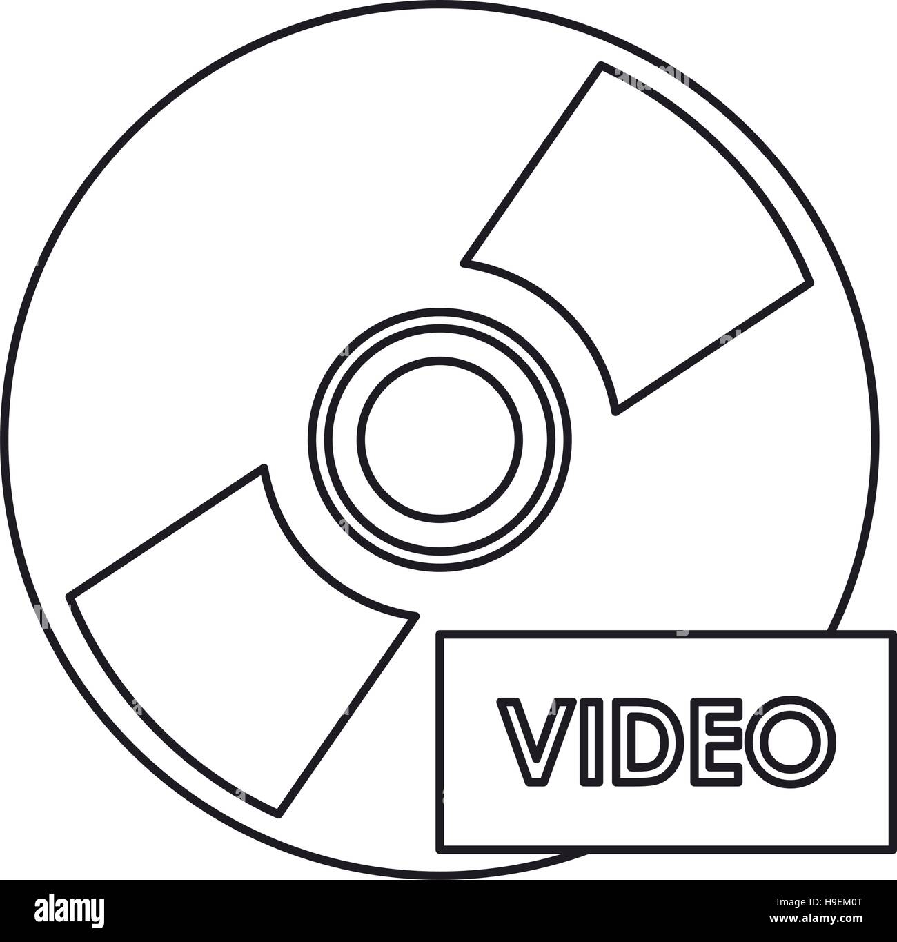 Isolated cd device design Stock Vector Image & Art - Alamy