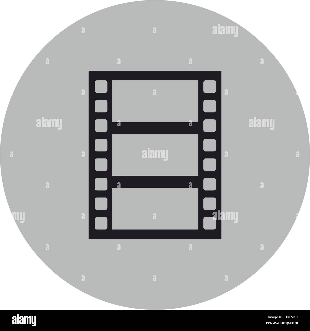 Isolated film strip design Stock Vector Image & Art - Alamy