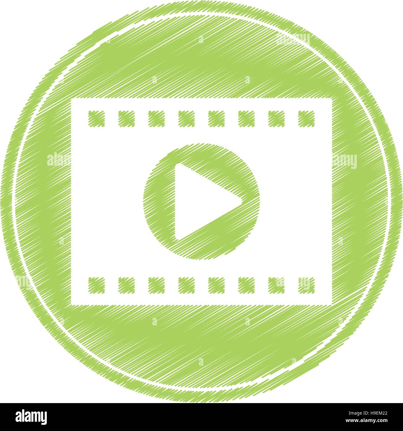 Isolated film strip design Stock Vector Image & Art - Alamy