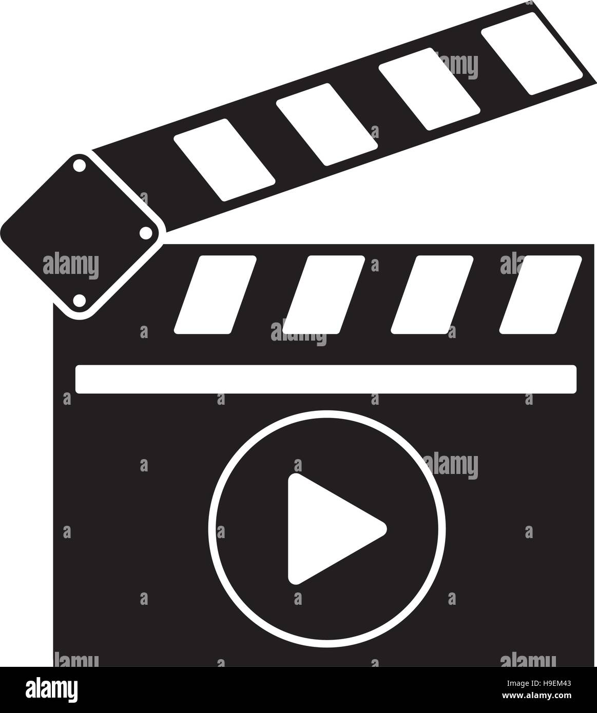 Isolated clapboard design Stock Vector Image & Art - Alamy