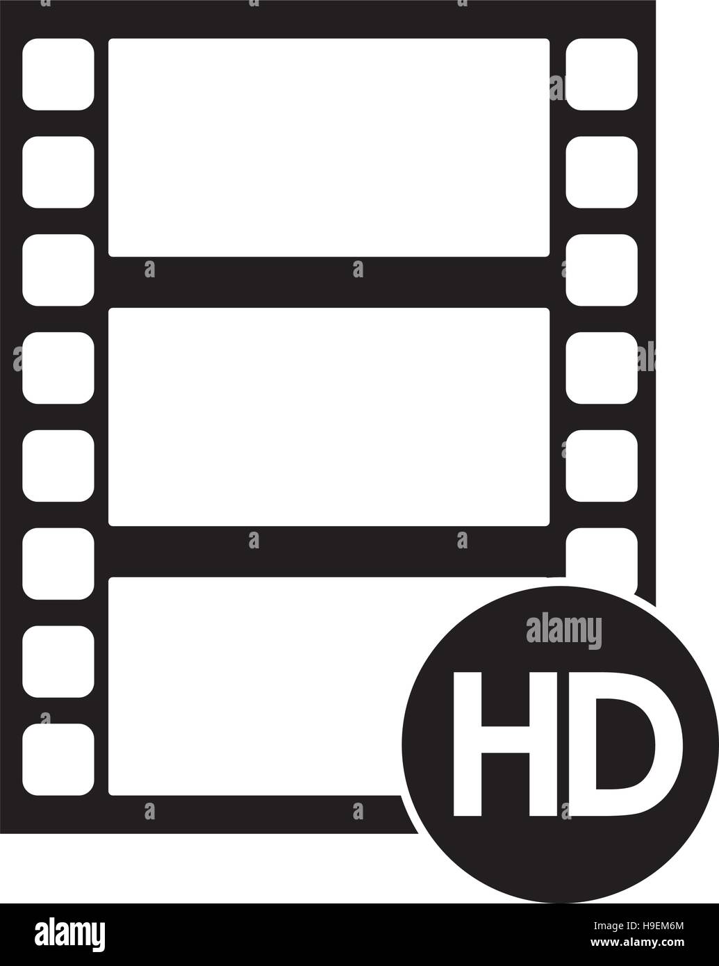 Isolated film strip design Stock Vector Image & Art - Alamy