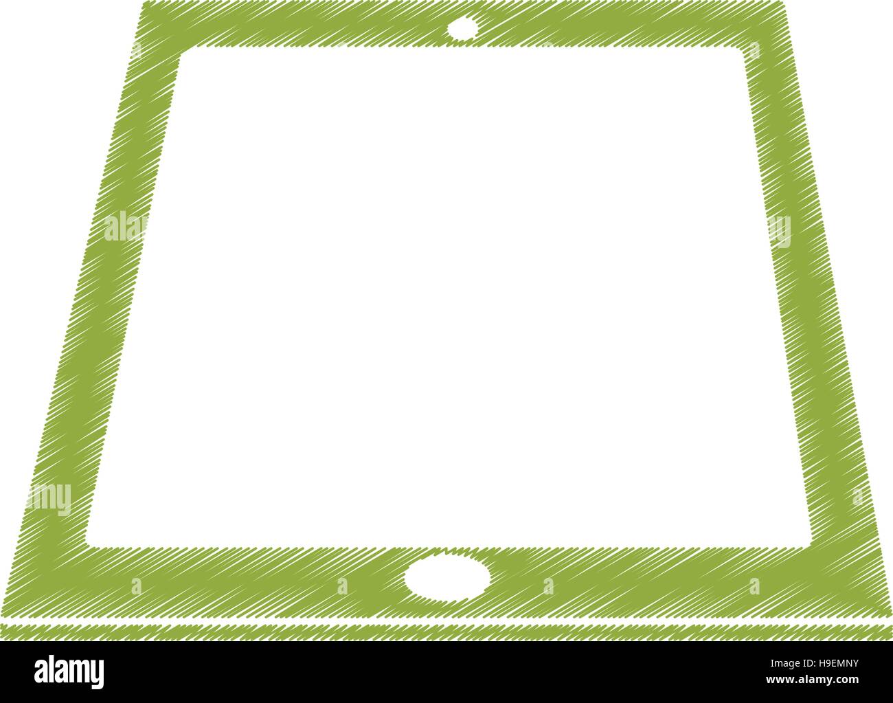 Isolated tablet device design Stock Vector Image & Art - Alamy