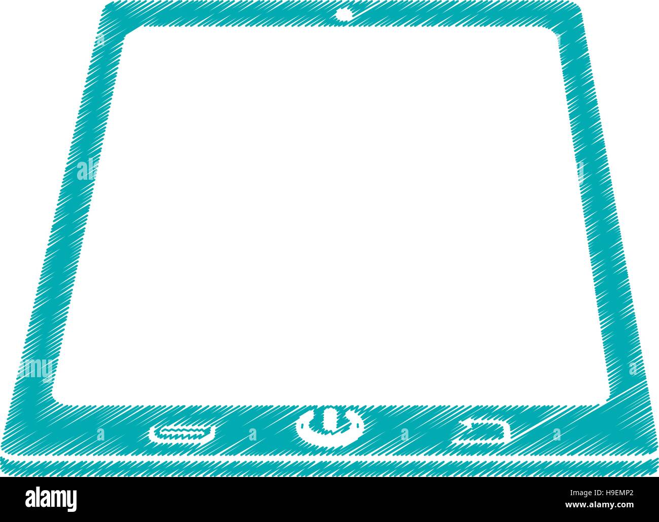 Isolated tablet device design Stock Vector Image & Art - Alamy
