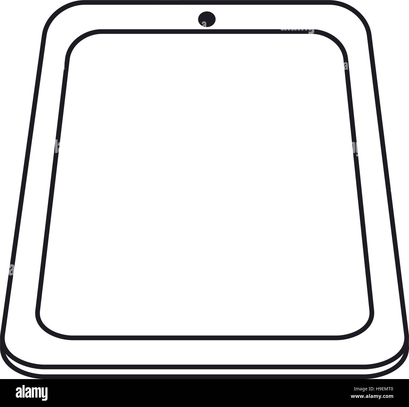 Isolated tablet device design Stock Vector Image & Art - Alamy