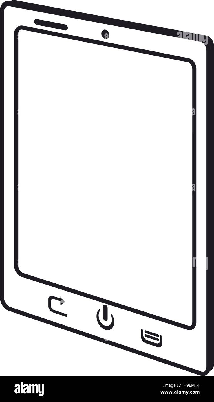 Isolated tablet device design Stock Vector Image & Art - Alamy