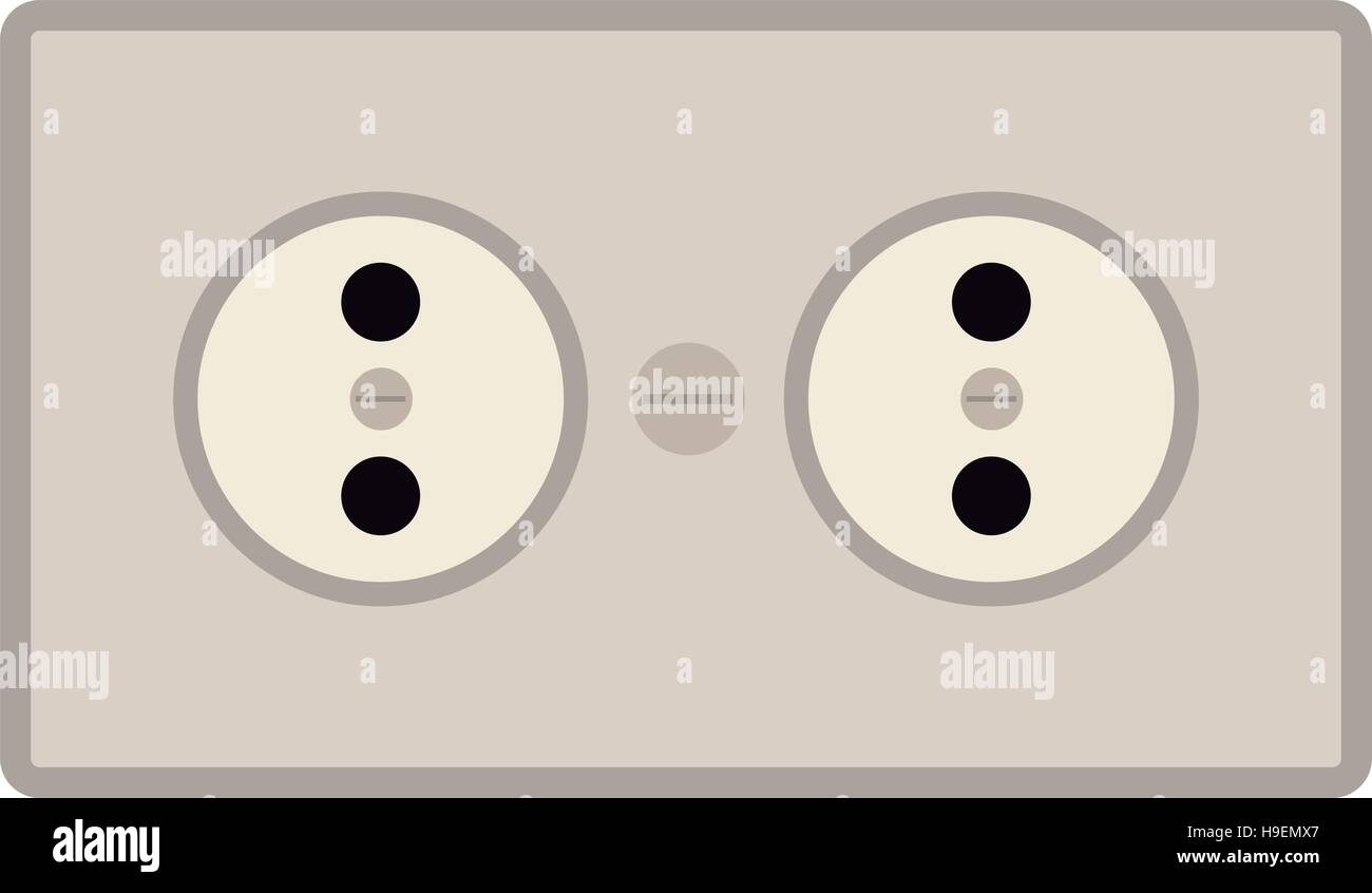 Isolated electric plug design Stock Vector Image & Art - Alamy