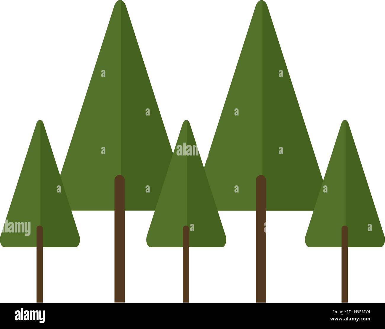 Isolated tree design Stock Vector Image & Art - Alamy