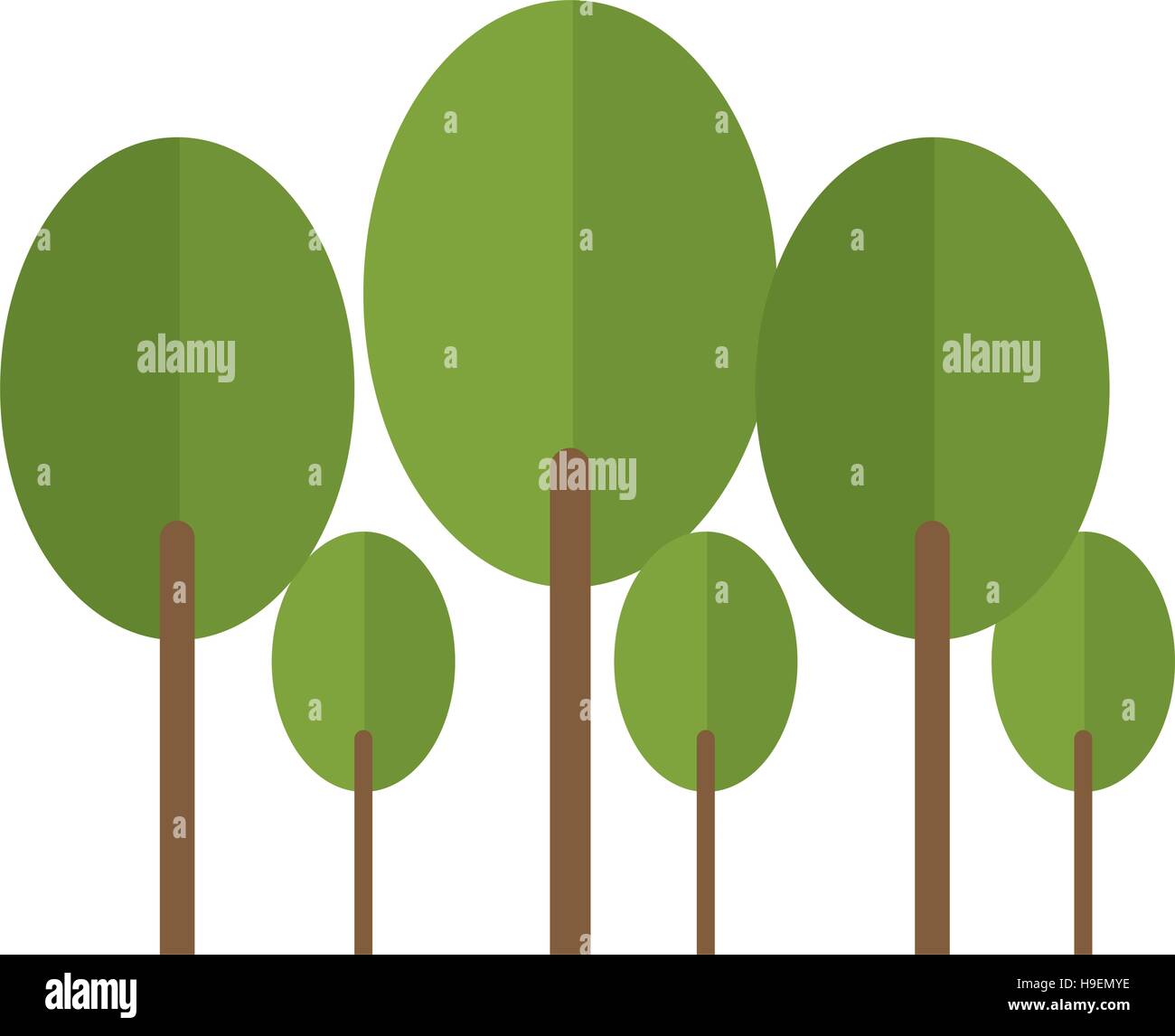 Isolated tree design Stock Vector Image & Art - Alamy