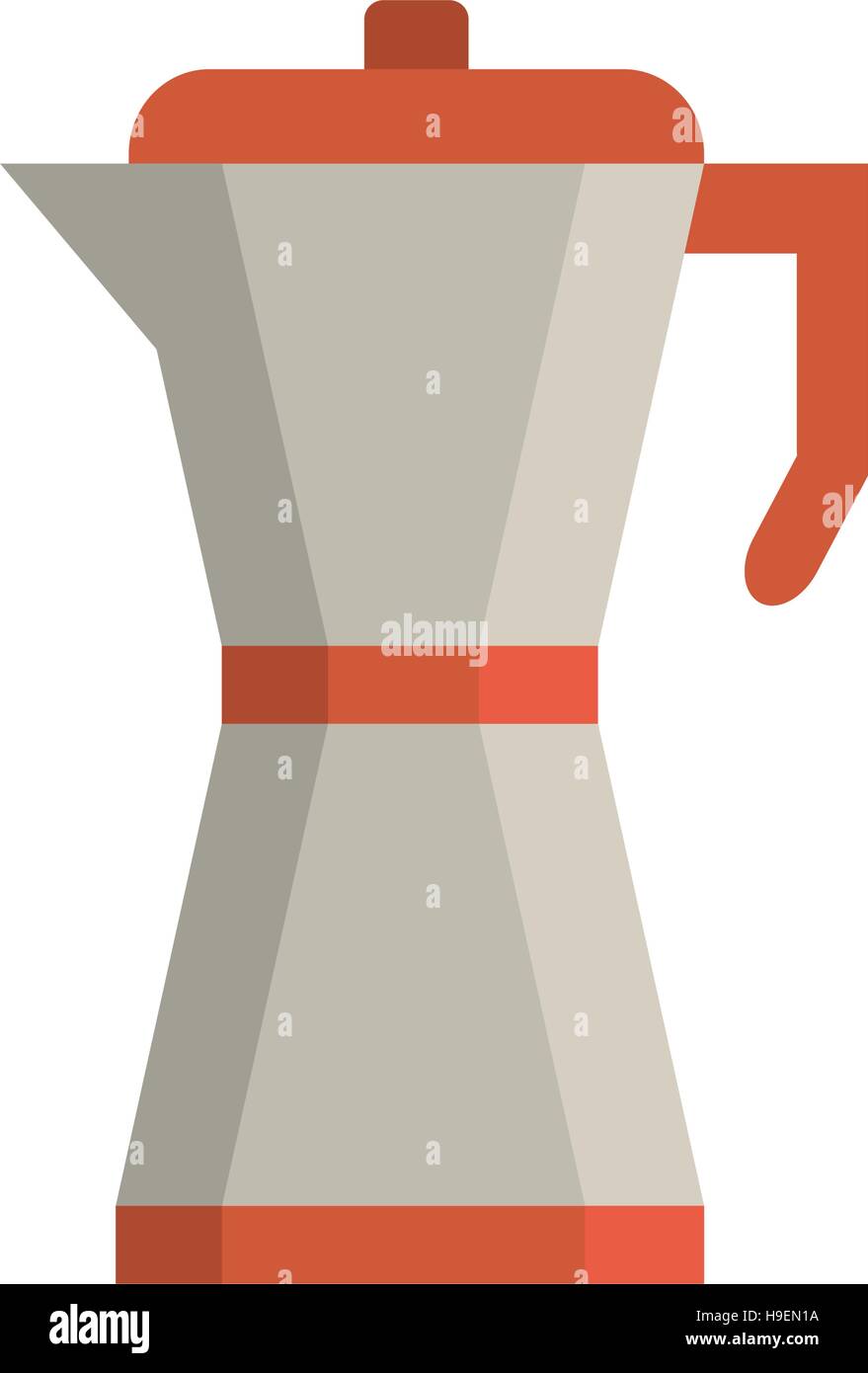 Isolated coffee kettle design Stock Vector Image & Art - Alamy