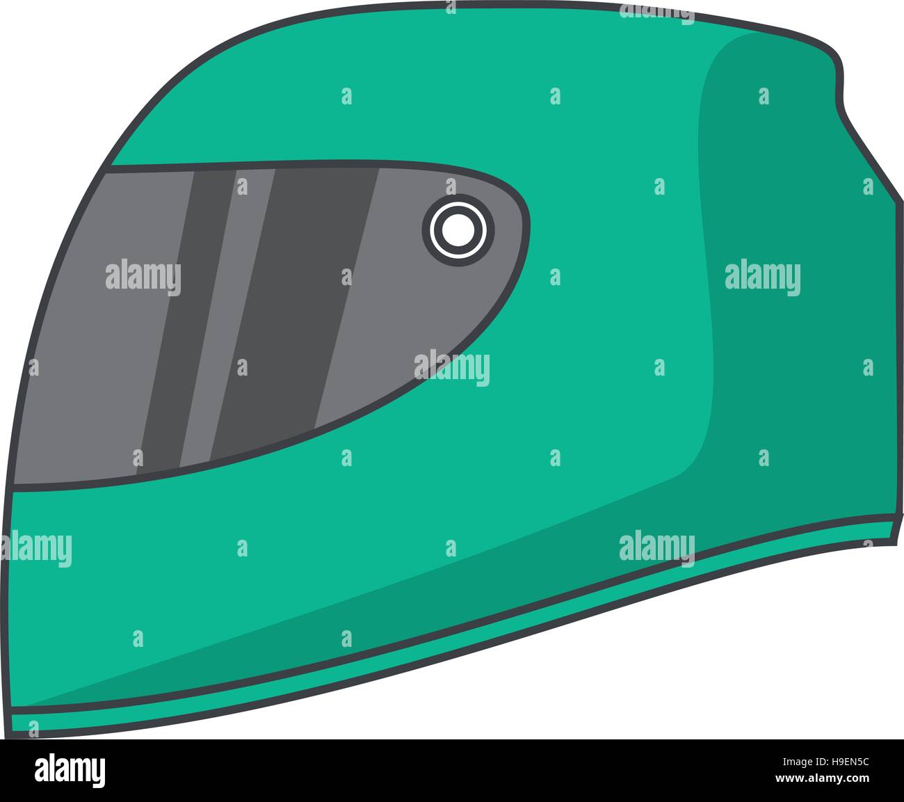 Isolated helmet of formula racing concept Stock Vector Image & Art - Alamy