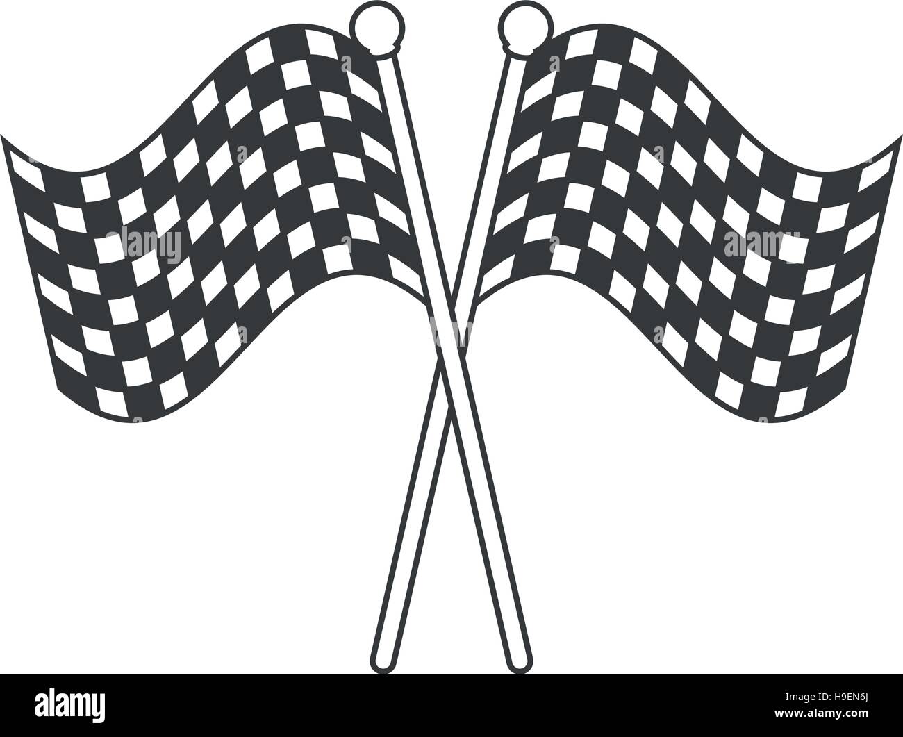 Isolated flag of formula racing concept Stock Vector Image & Art - Alamy