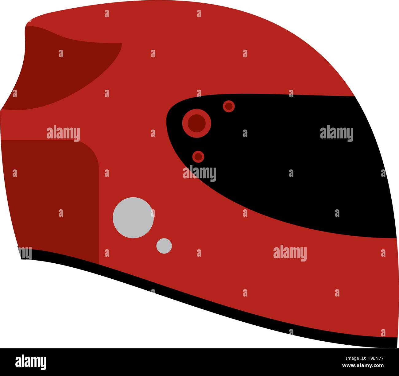 Isolated helmet of formula racing concept Stock Vector Image & Art - Alamy