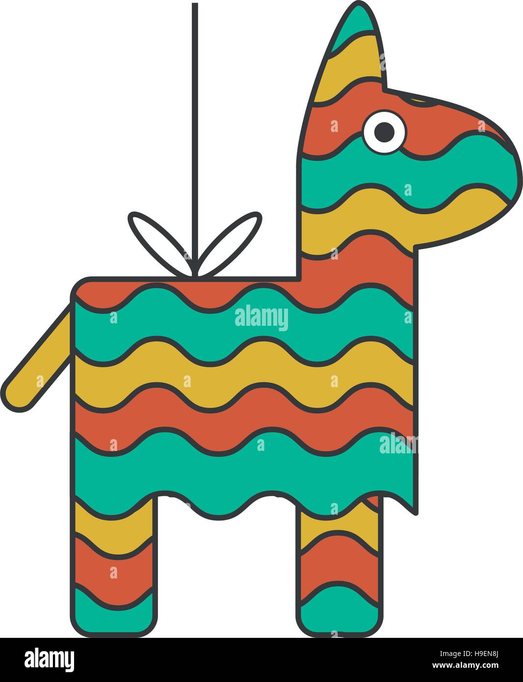 Isolated mexican pinata design ioon Stock Vector Image & Art - Alamy