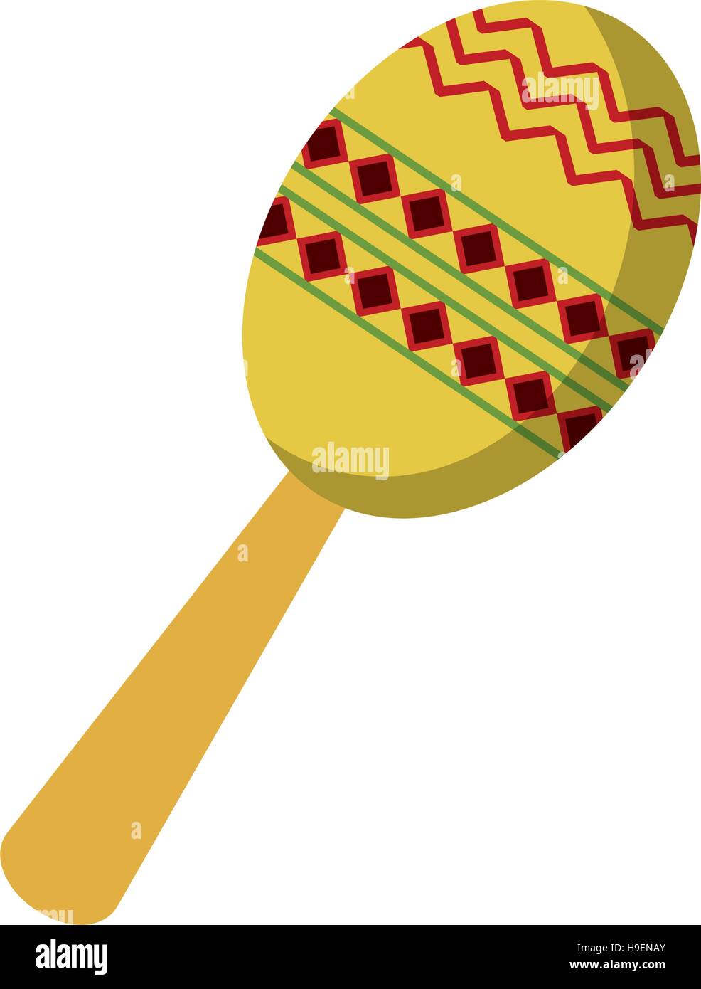 Isolated maraca instrument design Stock Vector Image & Art - Alamy