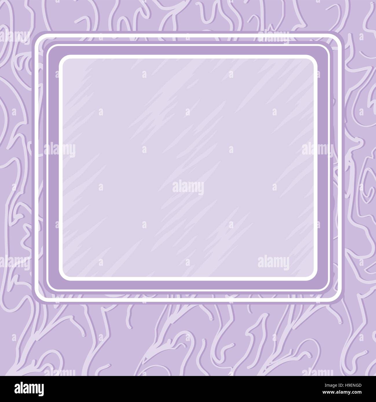 Violet background with frame Stock Vector Image & Art - Alamy