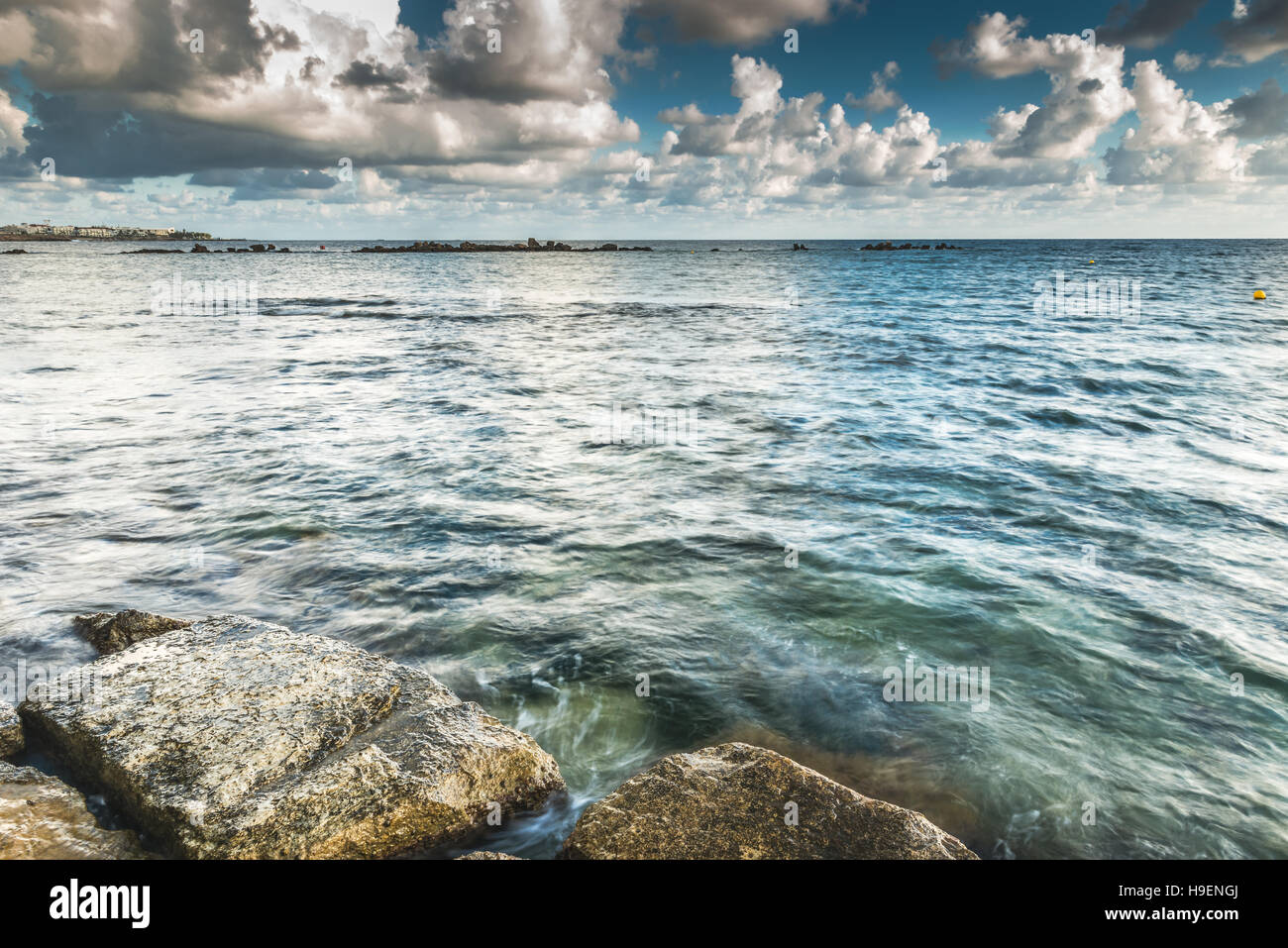 Sea Bay in Paphos, Cyprus Stock Photo - Alamy