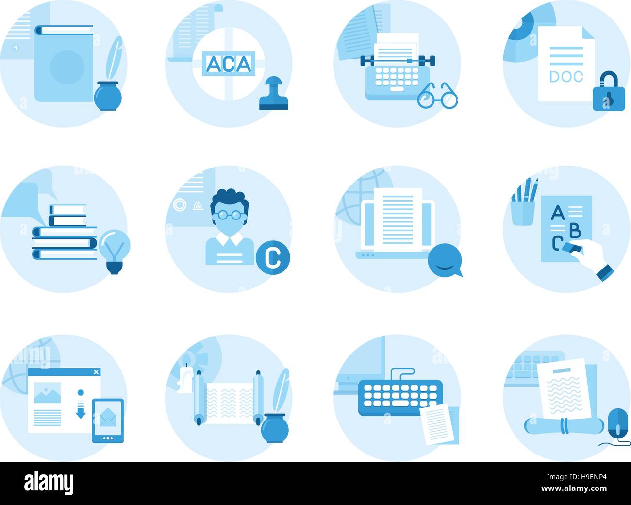 Digitization manuscript Stock Vector Images - Alamy