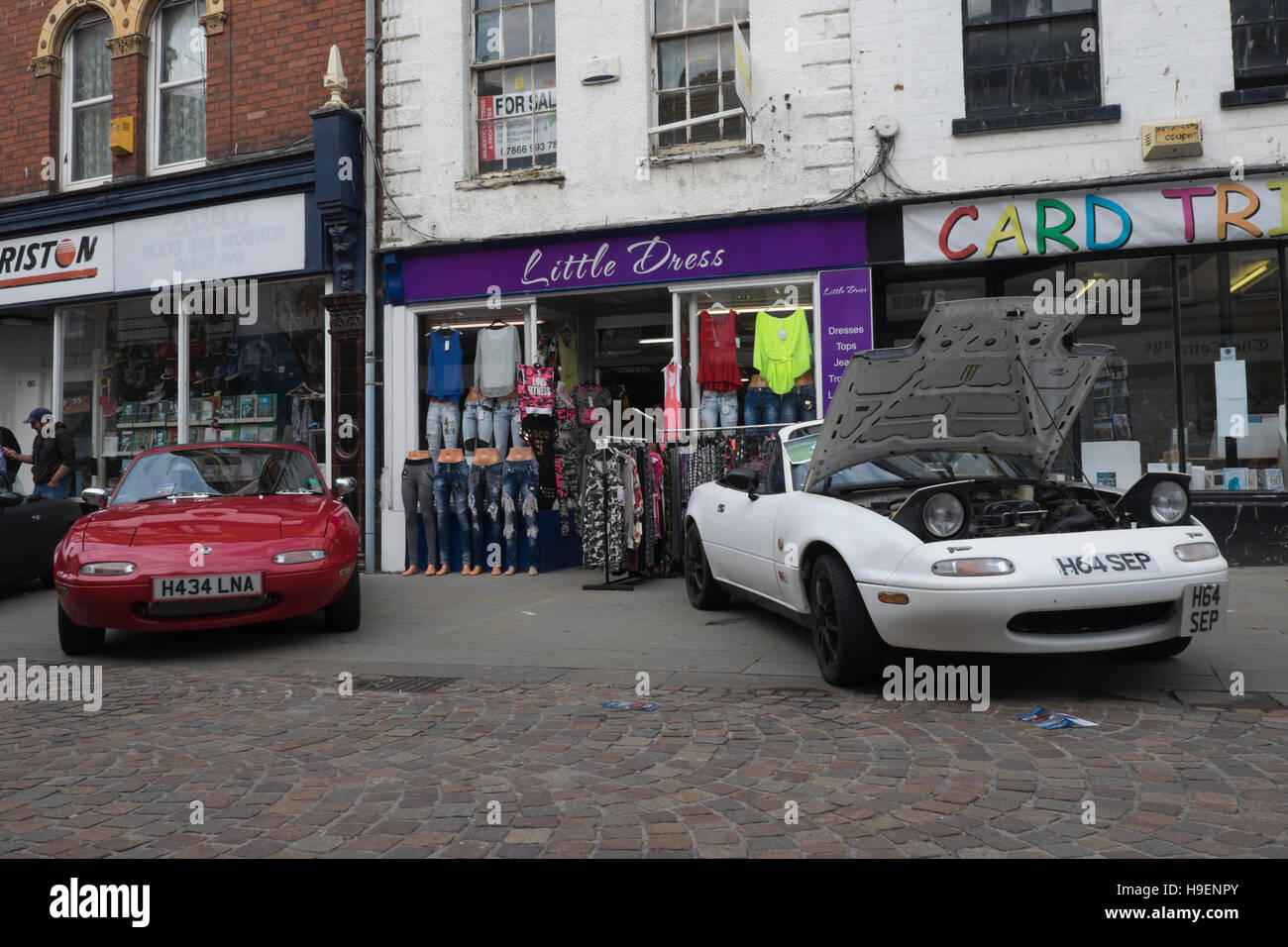 Classic cars at a rally in Gloucester,England Stock Photo - Alamy