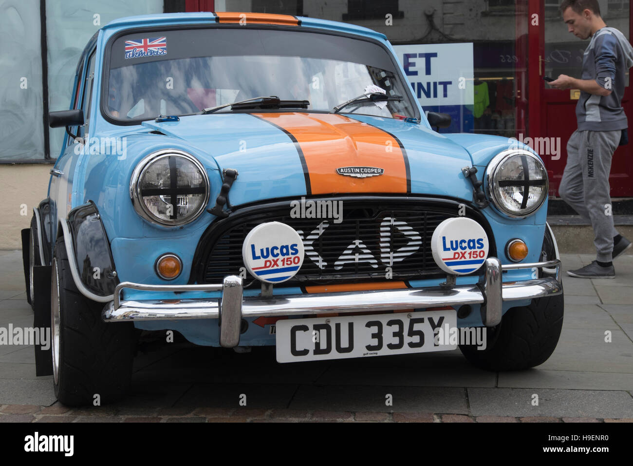 Classic cars at a rally in Gloucester,England Stock Photo - Alamy
