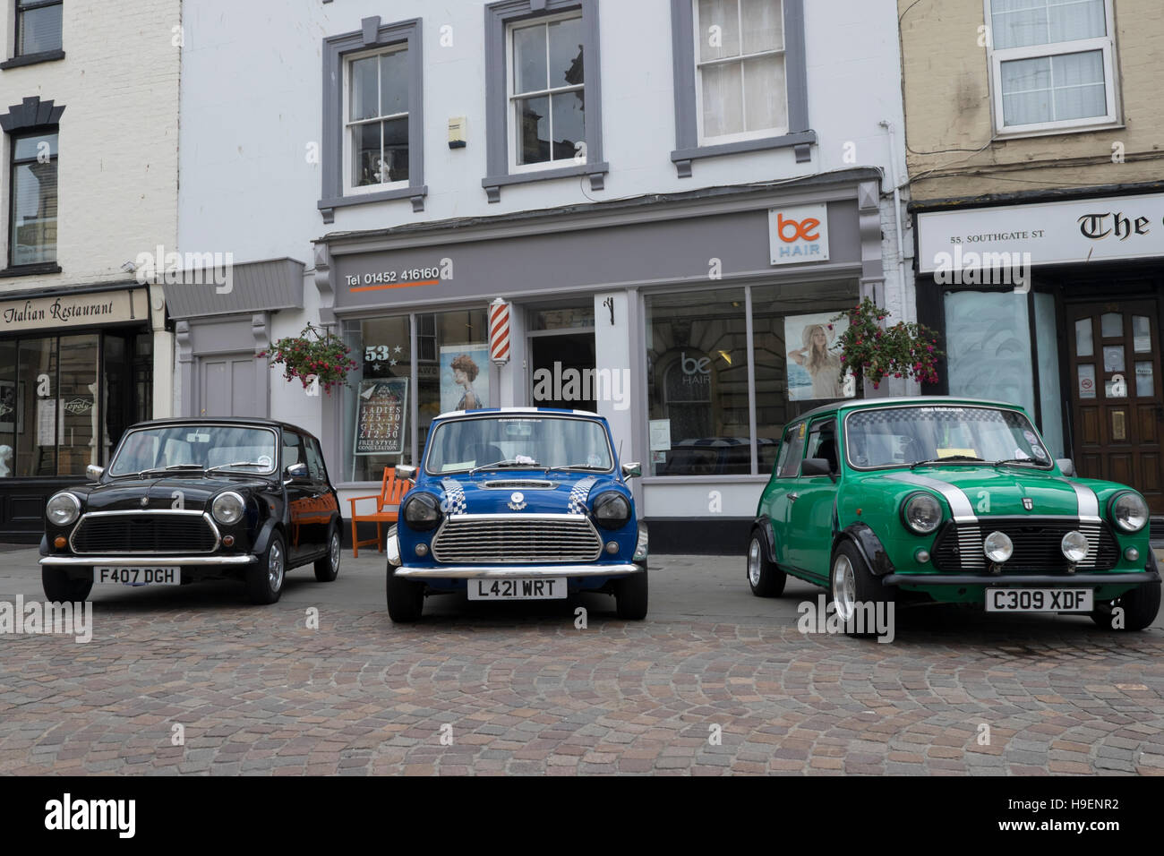 Classic cars at a rally in Gloucester,England Stock Photo - Alamy