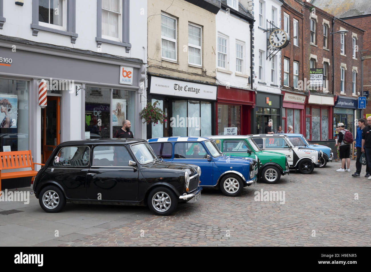 Classic cars at a rally in Gloucester,England Stock Photo - Alamy