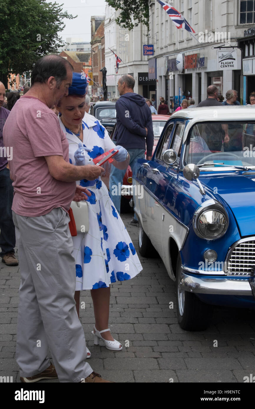 1950s period costume hi-res stock photography and images - Alamy