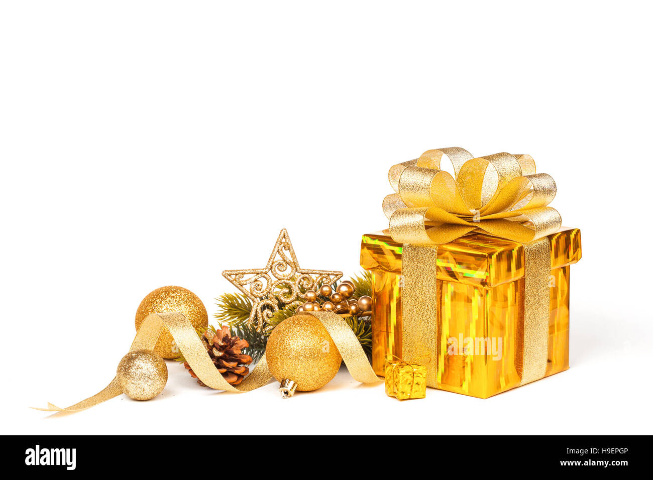 Christmas card background border Cut Out Stock Images & Pictures - Alamy