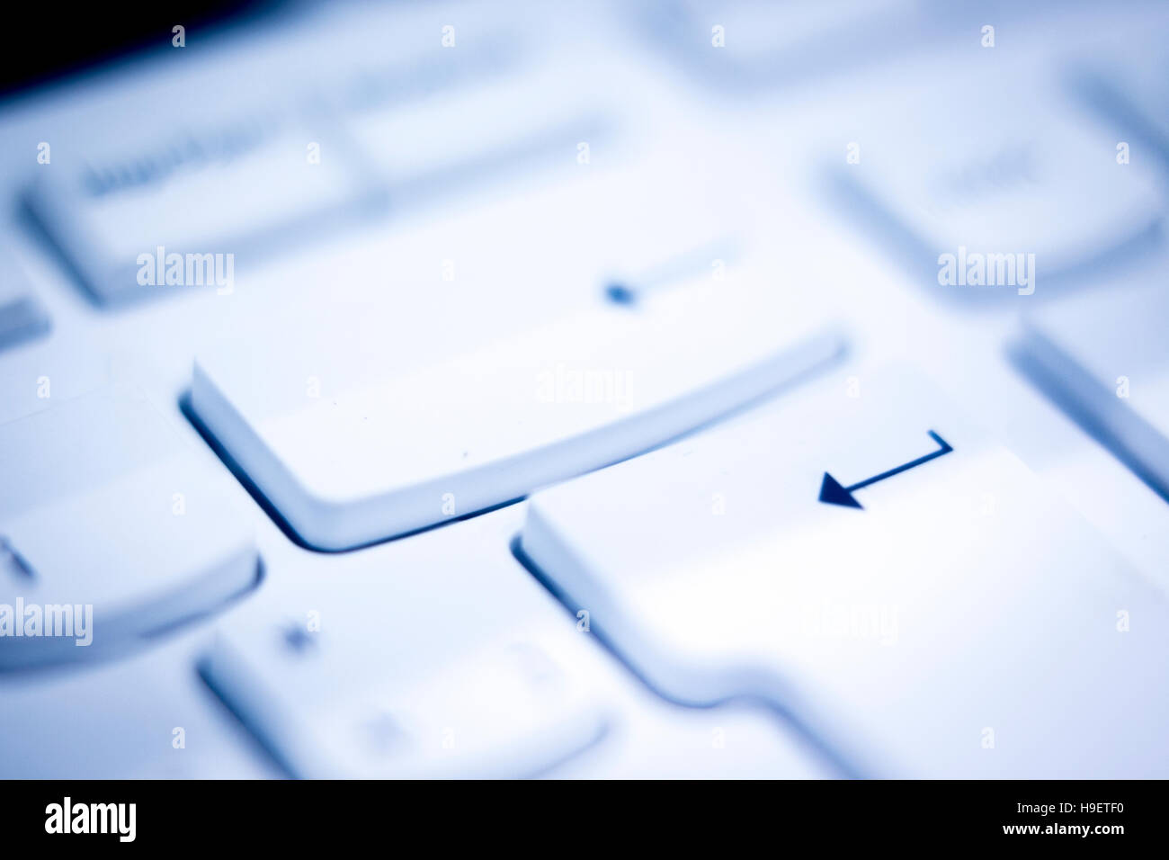 Personal computer pc external keyboad keys in Spanish format keypad ...