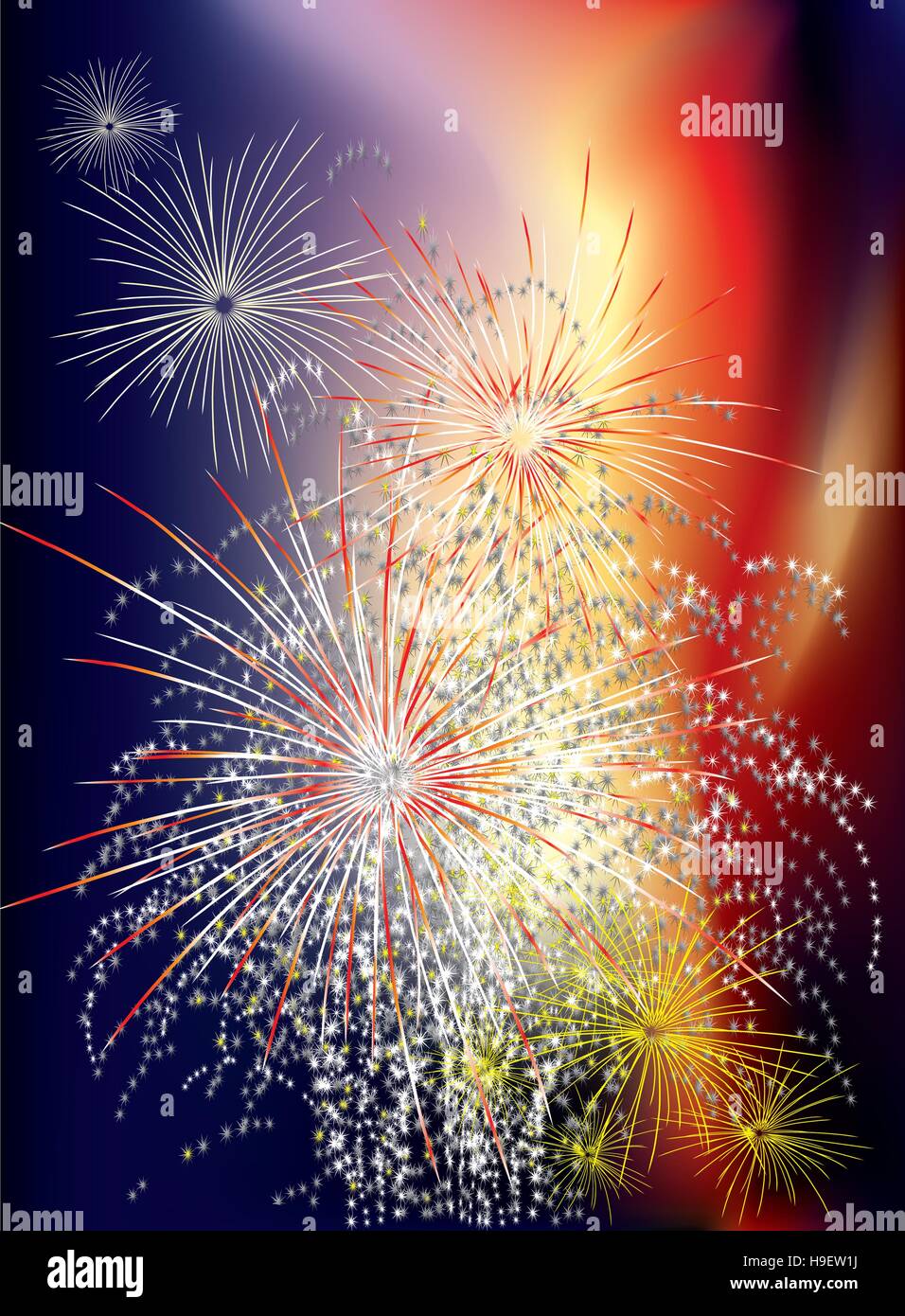 Happy New Year celebrations Stock Photo - Alamy