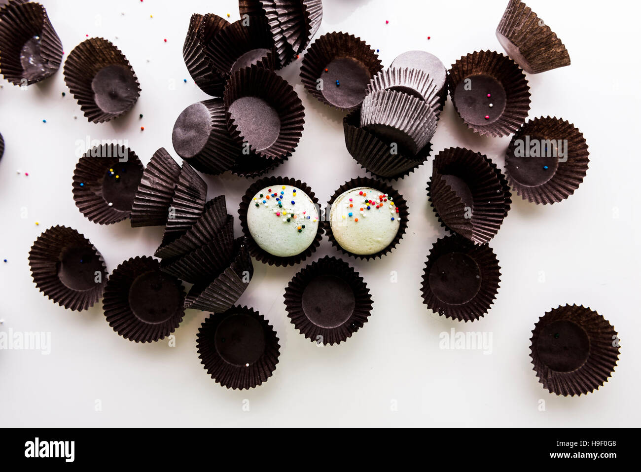 Empty sweet wrappers hi-res stock photography and images - Alamy